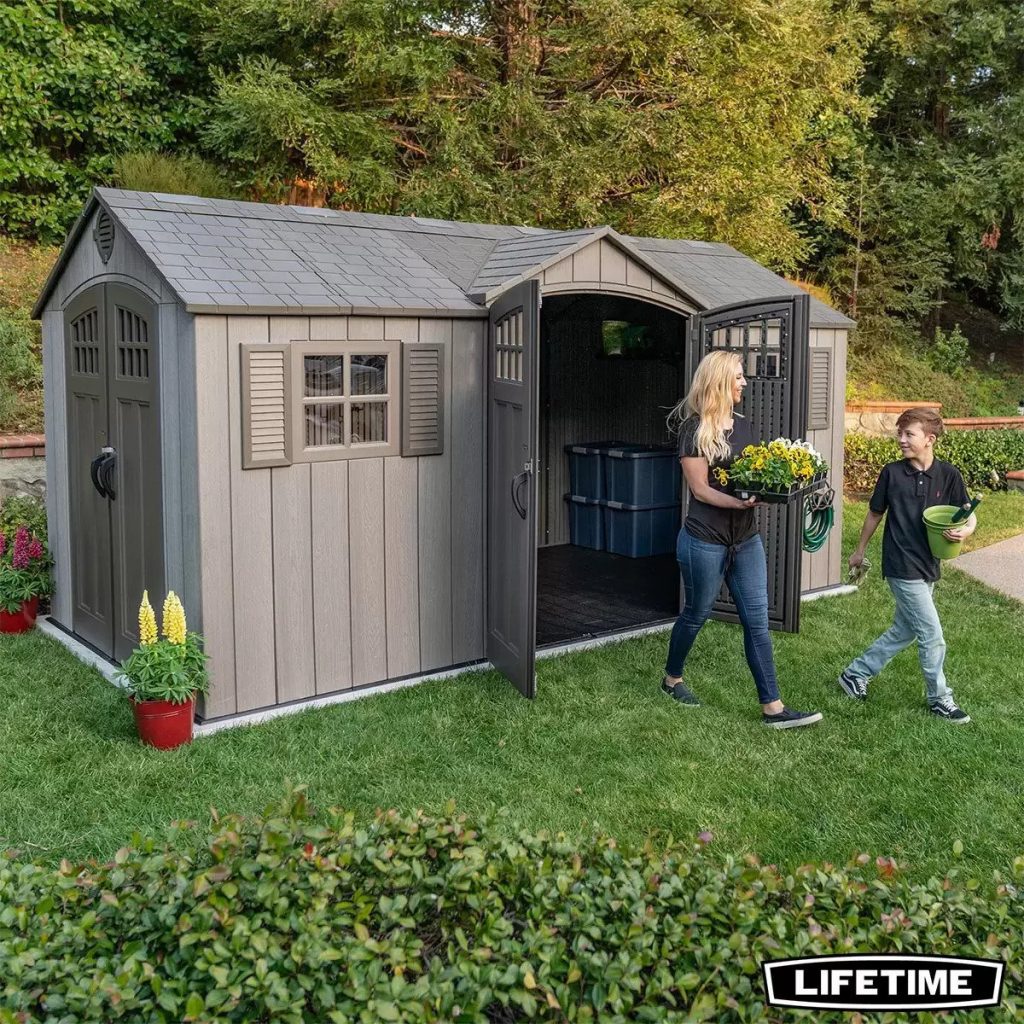 LIFETIME Plastic Sheds → ShedMaster UK | Garden Sheds | Garden ...