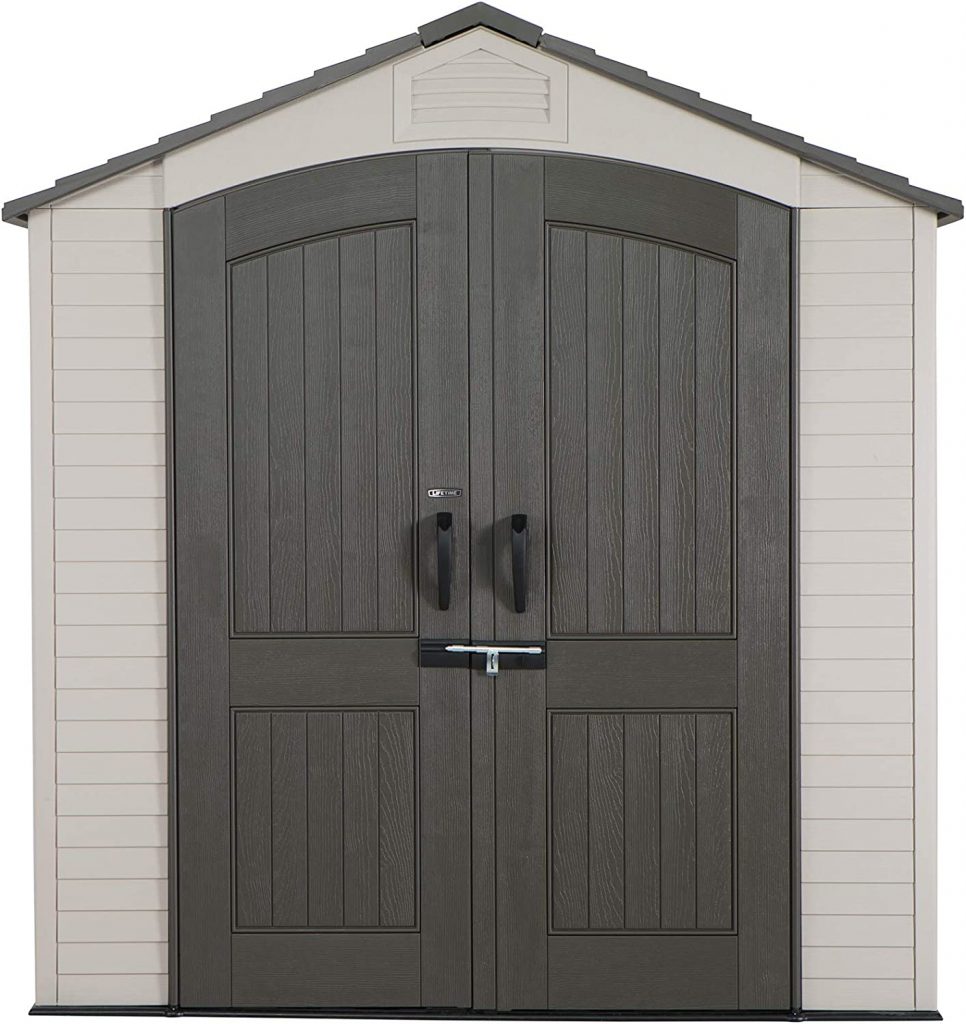 Lifetime 7×9.5 Heavy Duty Plastic Shed → ShedMaster UK | Garden Sheds ...
