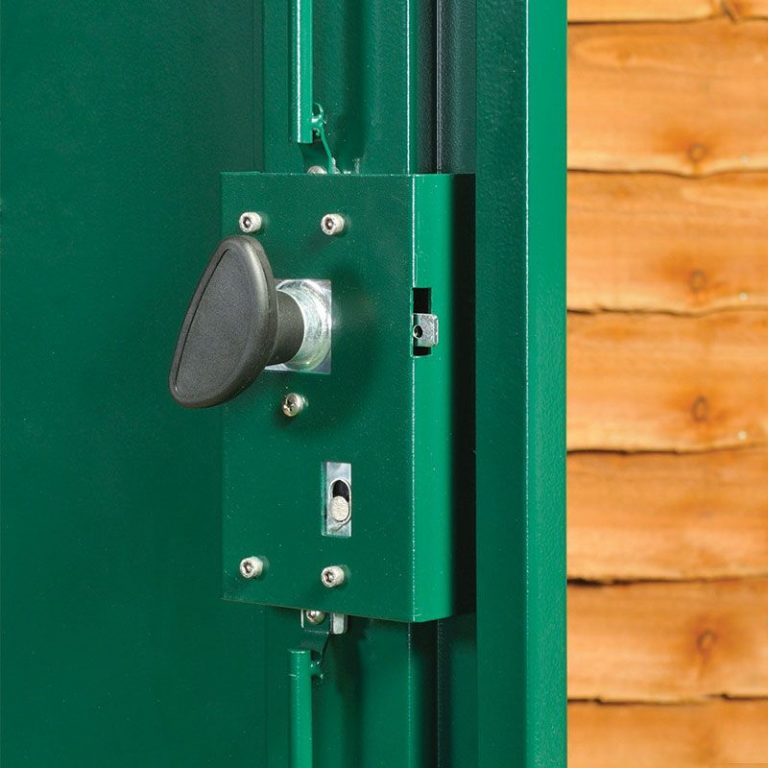 Asgard 5’x3′ SecureStore Heavy Duty Metal Shed – with 3 Point Locking ...
