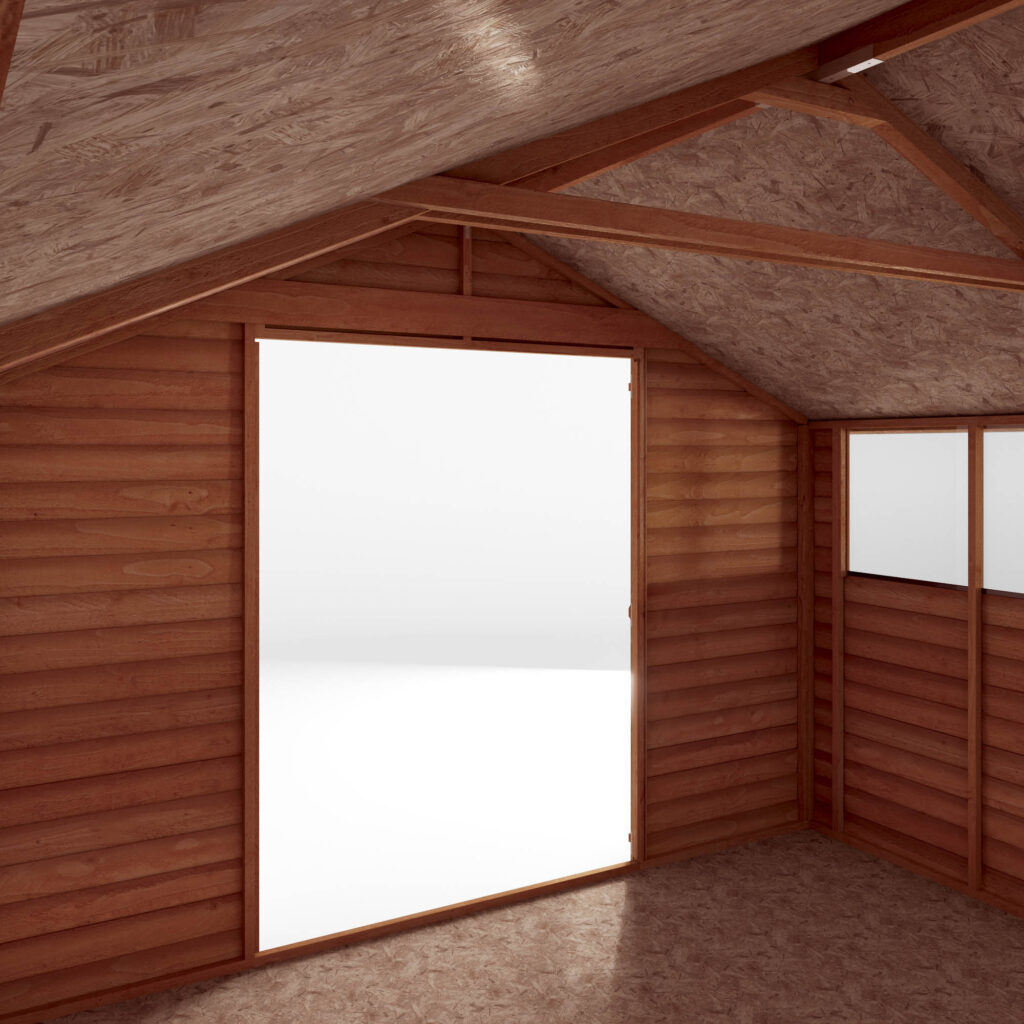 Mercia 10×10 Overlap Timber Apex Workshop → ShedMaster UK | Garden ...