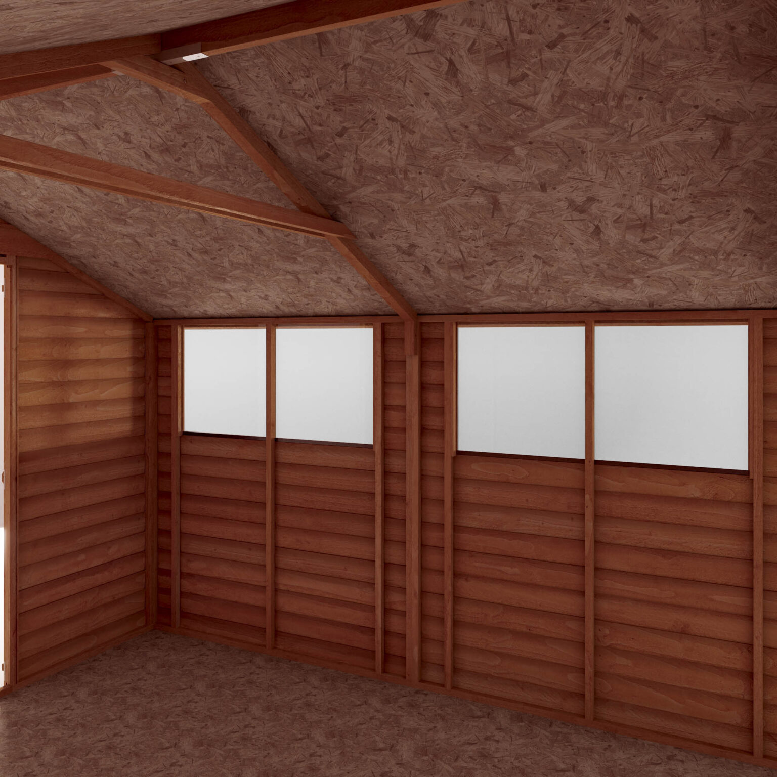 Mercia 10×10 Overlap Timber Apex Workshop → ShedMaster UK | Garden ...