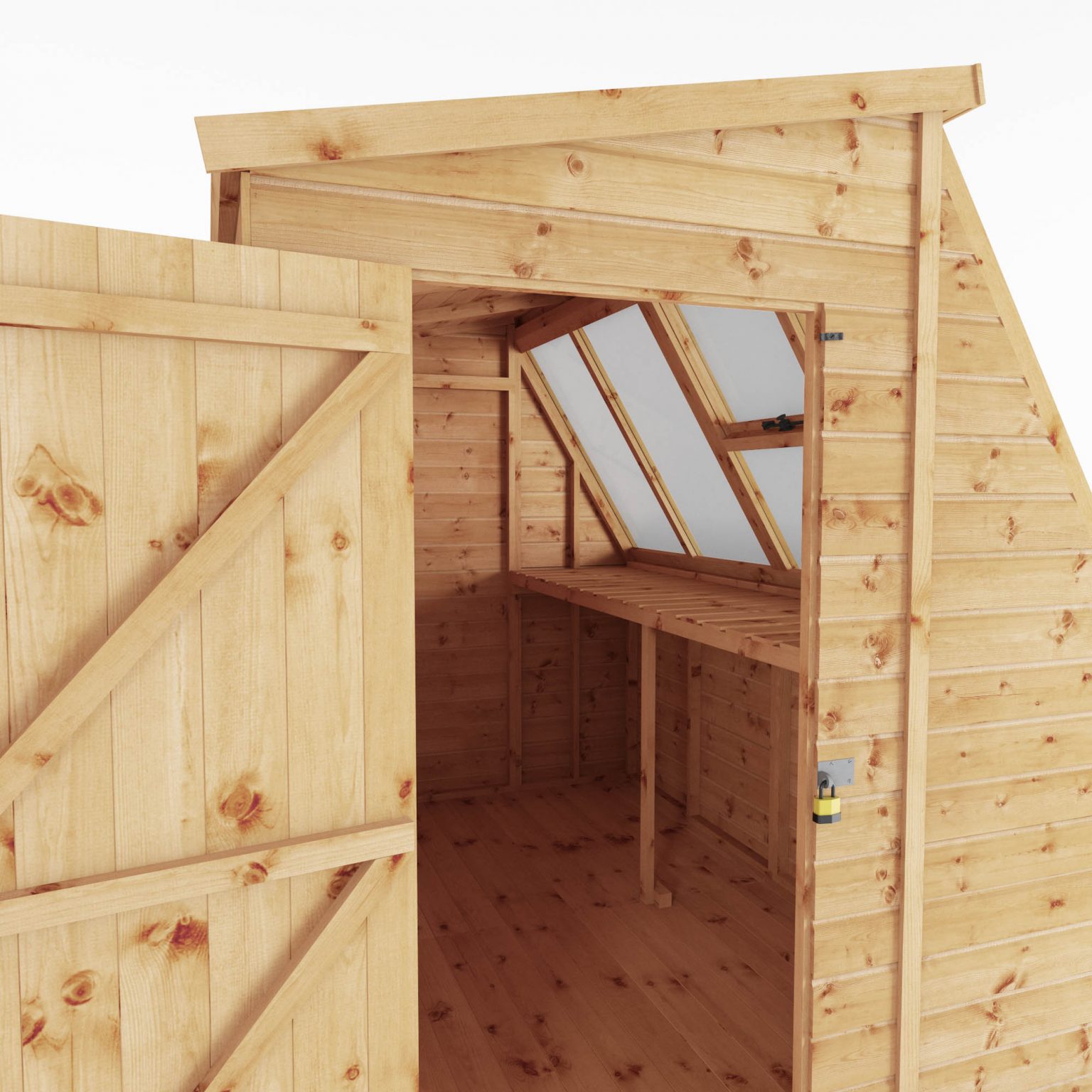 Mercia 8’x6′ Premium Timber Potting Shed → ShedMaster UK | Garden Sheds ...