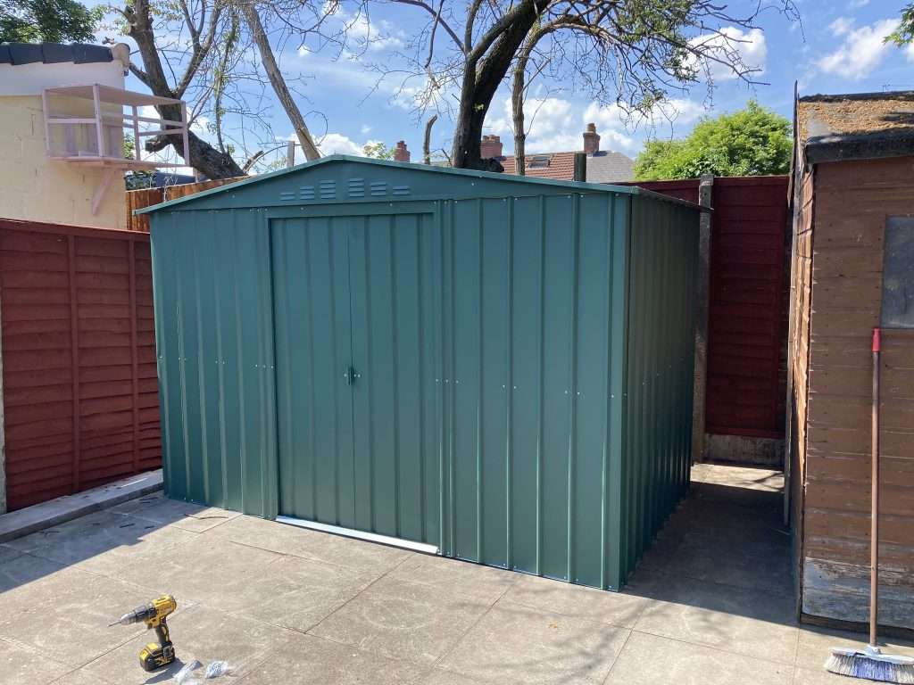 Globel Metal Apex Sheds – Review → ShedMaster UK | Garden Sheds ...